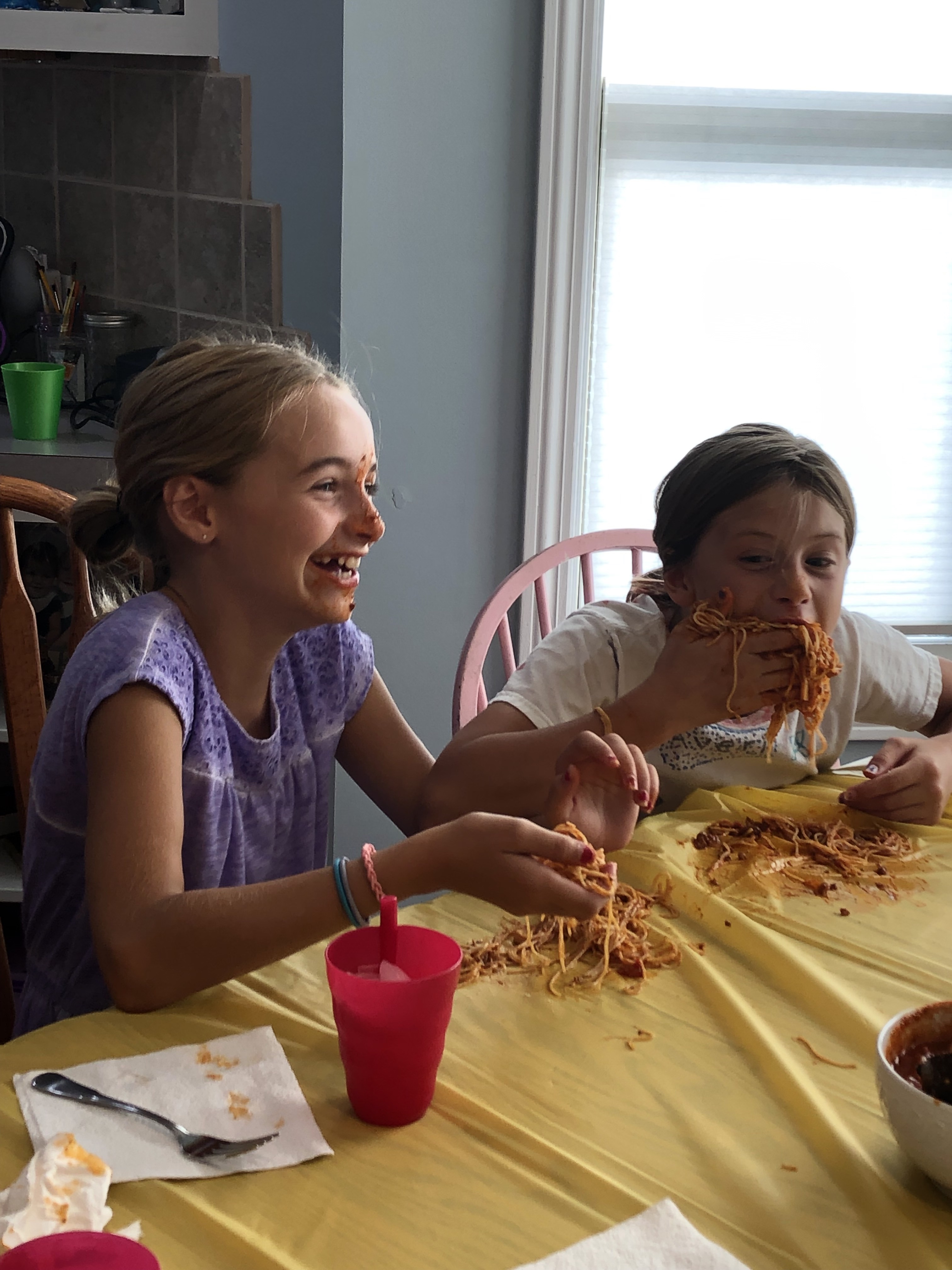 Super Silly Spaghetti Night – Stories I Tell